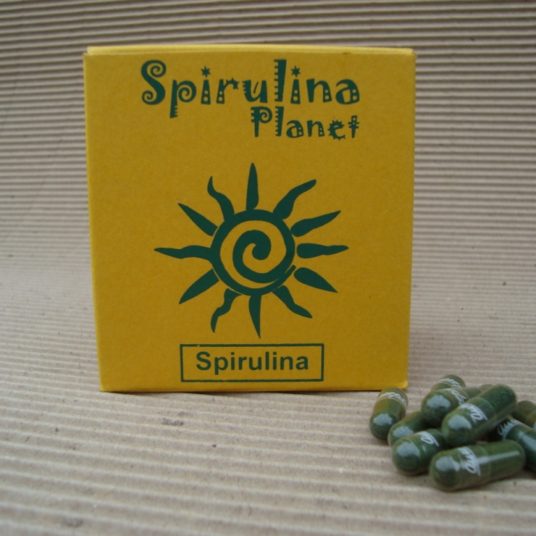 Spirulina Capsules 1 x 100 pcs – Spirulina Planet